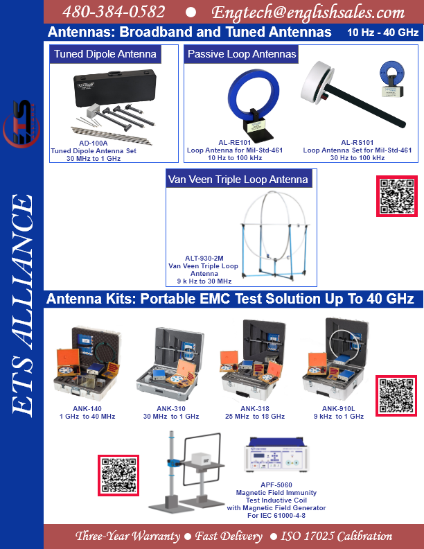 EMI Test and Instrumentation Equipment - ETS