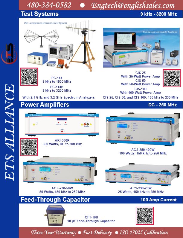 EMI Testing Equipment: Essential for Compliance - ETS